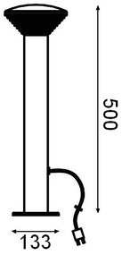 Ledvance - LED Venkovní lampa OLONA LED/2W/12V IP44