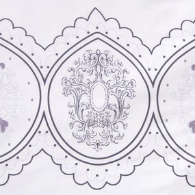 SATÉNOVÉ POVLEČENÍ SATINLOVE 200X220 CM, 2KS 70X80 CM VZOROVANÉ