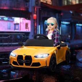 Dětské elektroauto AIYAPLAY 12V s dálkovým ovládáním 2.4G, zavěšením, měkkým startem, MP3, USB, LED světly, klaksonem, rychlostí 3-5 km/h, pro děti 3…