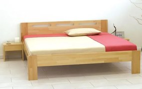Texpol Dřevěná postel Nela 200x90 Olše