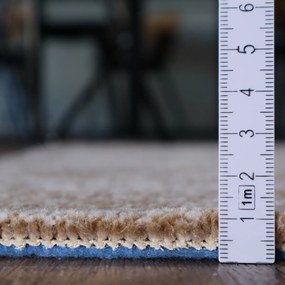 Spoltex, Metrážový koberec Milano 43 tm. béžový, na míru, šíře 4m,5m, béžová, filc, dětský pokoj