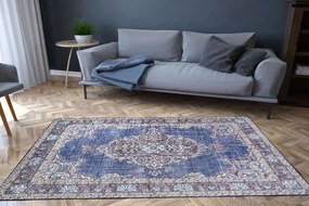 Conceptum Hypnose Kusový koberec Blues Chenille - Dark Blue AL 249, Vícebarevná, 230 x 330 cm