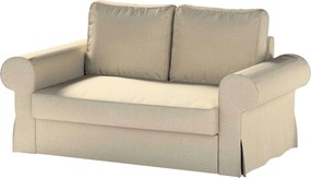 Potah na pohovku IKEA Backabro 2-místná, rozkládací barva béžová látka pletený vzor