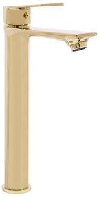 Rea MAYSON GOLD - Vysoká umyvadlová baterie, zlatá, REA-B5103