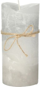 Svíčka Dorotea 15 cm grey cristal