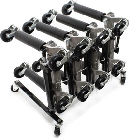 Manipulační vozíky a podvozky Wiltec – 680 kg, 30 cm (65002)