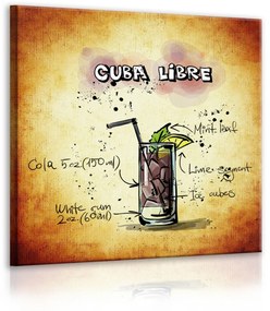Obraz cedule Cuba Libre