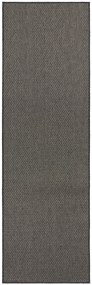 BT Carpet - Hanse Home koberce Běhoun Nature 104274 Grey ROZMĚR: 80x450