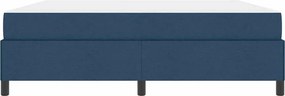 Postel s boxspringem Modrá 180 x 200 cm textil 3398884