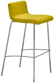RIM - Barová židle SITTY s čalouněným sedákem a opěrákem