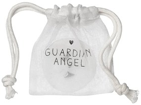 räder Porcelánový talisman Guardian Angel, bílá barva, porcelán
