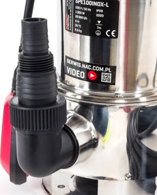 Čerpadlo NAC Ponorné kalové SPE100INOX-L nerez [6371001]
