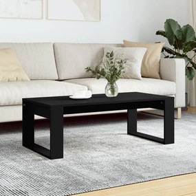 Konferenční stolek černý 102 x 35 x 50 cm kompozitní dřevo