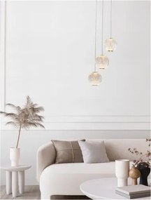 Závěsné LED svítidlo NOVA LUCE BRILLANTE 16W 3200K 9695208 stmívatelné Triac