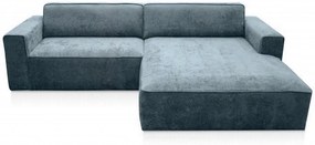 Casarredo - Komfort nábytek Rohová sedací souprava NUOVO, výběr látek SK3 | potah: solar 99,Umístění rohu: roh na pravé straně (viz obrázek)