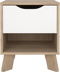 FALCO Noční stolek Iker 704 jackson hickory/bílá