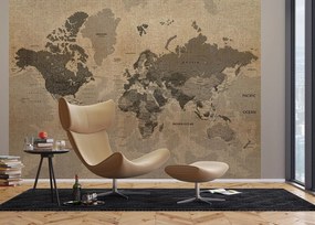 Fototapeta na míru Historická Mapa Světa | Vliesová fototapeta na zed' | DFTNXXL1215