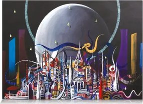 STAR Puzzle Měsíční město / 1000 dílků / 68 x 48 cm