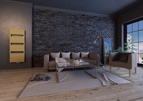 Isan Carme 1543 x 605 mm koupelnový radiátor bílý