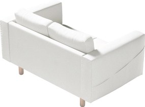 Potah na pohovku IKEA Norsborg 2-místná barva krémová látka pletený vzor