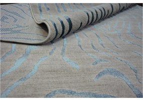 Luxusní kusový koberec akryl Abdul modrý 240x350cm
