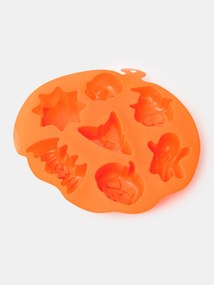 Sinsay - Silikonová forma na pečení s halloweenským motivem - oranžová