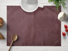 Biante Sametové prostírání na stůl Velvet Premium SVP-019 Hnědofialové 30x40 cm