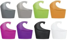 Spirella SYDNEY závěsný box malý bílý / plast / 0,5 l