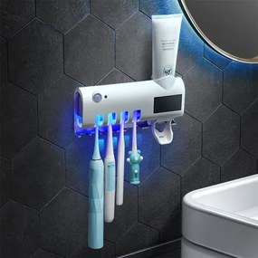 Zaparkorun Solární nástěnný sterilizátor zubních kartáčků