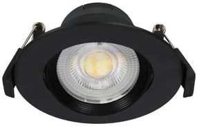 Svítidlo LED CCT ORO Zuma 5 W kruhové černá