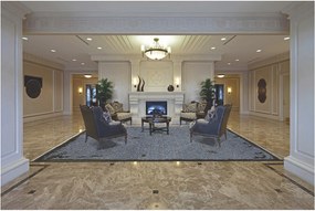 Diamond Carpets India, Ručně vázaný kusový koberec Diamond DC-M 5 Silver/natural, 180x275, šedá, chodba / předsíň