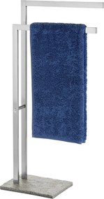 Koupelnový stojanový věšák na ručníky GRANITE - 2-ramenný, WENKO