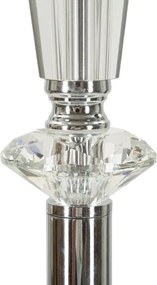 Stojací lampa Silvery 164 cm stříbrná