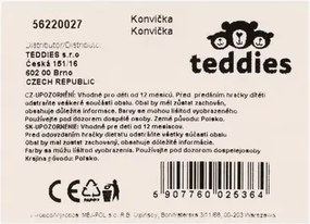 TEDDIES Konvička 400 ml / Hračka na zahradu / plast / 6 barev / od 24