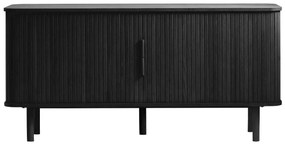 Designová komoda Parveen 160 cm černý dub
