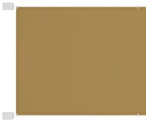 Vertikální markýza béžová 100 x 1 200 cm oxfordská látka - Default Title