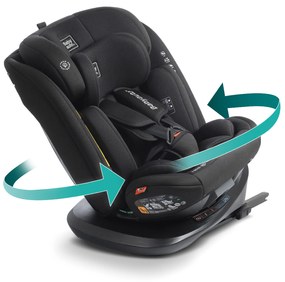 BabyAuto CARIO iFIX i-Size 360 40-150 autosedačka, black