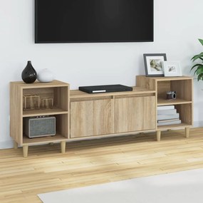 vidaXL TV skříňka 160x35x55 cm kompozitní dřevo [821188] Barva: dub sonoma