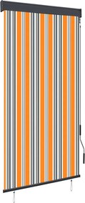 vidaXL Venkovní roleta 80 x 250 cm [145950] Barva: oranžová a hnědá