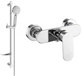 Mexen Milo DF40 sprchová baterie se sprchovým setem, chrom - 7134R40-00