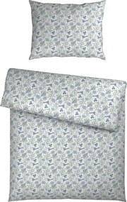 XXXLutz POVLEČENÍ, flanel, modrá, bílá, 140/200 cm Esposa - Povlečení - 005699008501