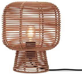 Stolní lampa s ratanovým stínidlem v přírodní barvě (výška 30 cm) Tanami – Good&amp;Mojo