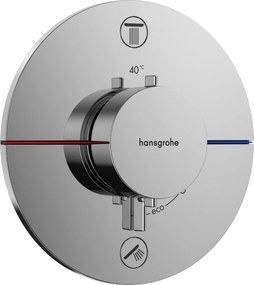 Hansgrohe ShowerSelect Comfort S, termostat pod omítku pro 2 spotřebiče, chromová, HAN-15554000