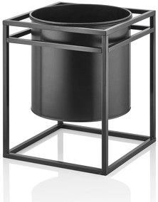KALUNE DESIGN květináč na stojanu MIOLD černý 742TMA8863