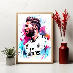 Plakát - Sergio Ramos: Nepřekonatelná Obrana - Limitka - Fotbalové Legendy