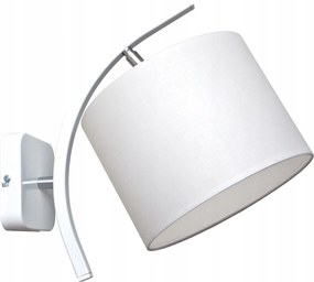 Nástěnná nástěnná lampa Adella nástěnná lampa stínidlo loft bílá led