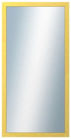DANTIK - Zarámované zrcadlo - rozměr s rámem cca 60x120 cm z lišty RETRO žlutá (2533)