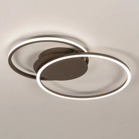 Stropní stmívatelné LED svítidlo Omega 540 Brown