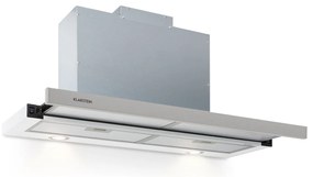 Klarstein Mariana 90, digestoř, 90 cm, vestavná, 500 m³/h, LED, bílá