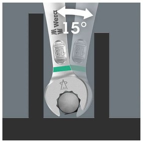 Wera 020240 Očkoploché klíče 5/16 ÷ 3/4", palcové 6003 Joker 5 Imperial Set 1 (Sada 5 dílů)